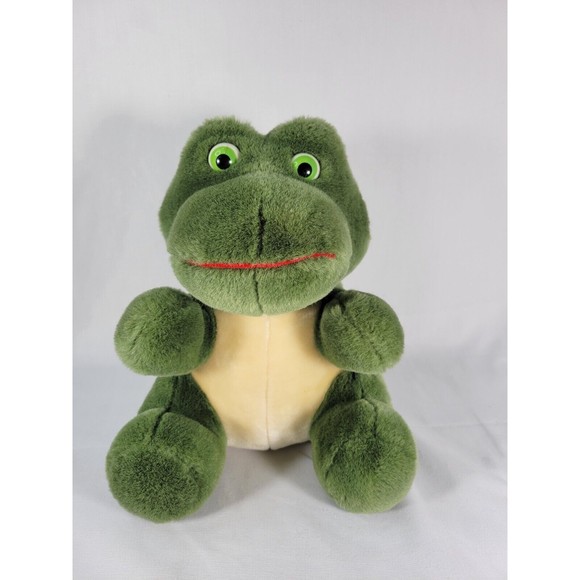 Toys | Sitting Frog Plush Toy 11 Green Soft Stuffed Animal Rare Lica ...
